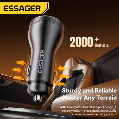 Китай ESSAGER ES-CC17 серия 100 Вт USB-C автозарядка USB-автопорт продается