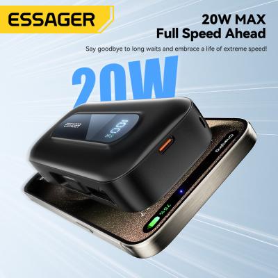 Κίνα ESSAGER FS01 Σειρά 1000 Mah φορητό φορτιστή USB-C Καλύτερη τράπεζα ισχύος προς πώληση