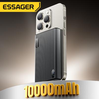 China ESSAGER ES-D017 Series Wireless Charging Power Bank 10000mah Ultra Thin Fast Charging for sale