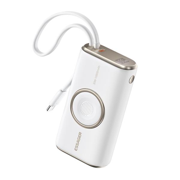Quality ESSAGER ES-D018 Series Portable Battery Power Bank 10000 Mah With 30W USB-C Input for sale