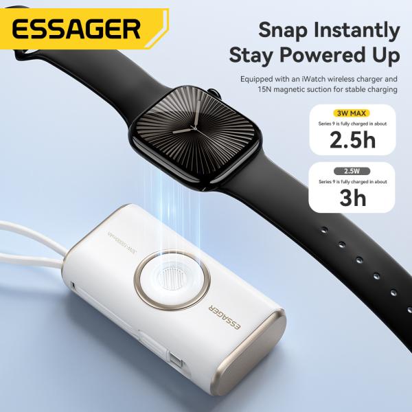Quality ESSAGER ES-D018 Series Portable Battery Power Bank 10000 Mah With 30W USB-C for sale