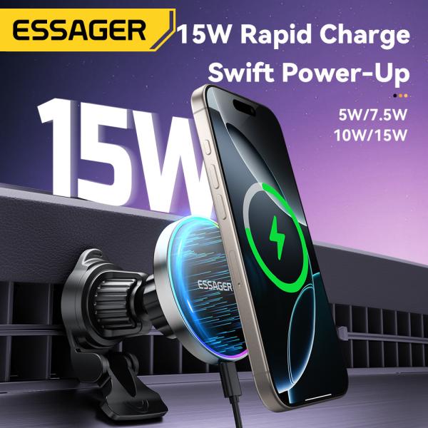 ESSAGER ES-ZJ31 Luftlüftmagnetische Mobiltelefon-Halter für Mobiltelefone für Fahrzeuge