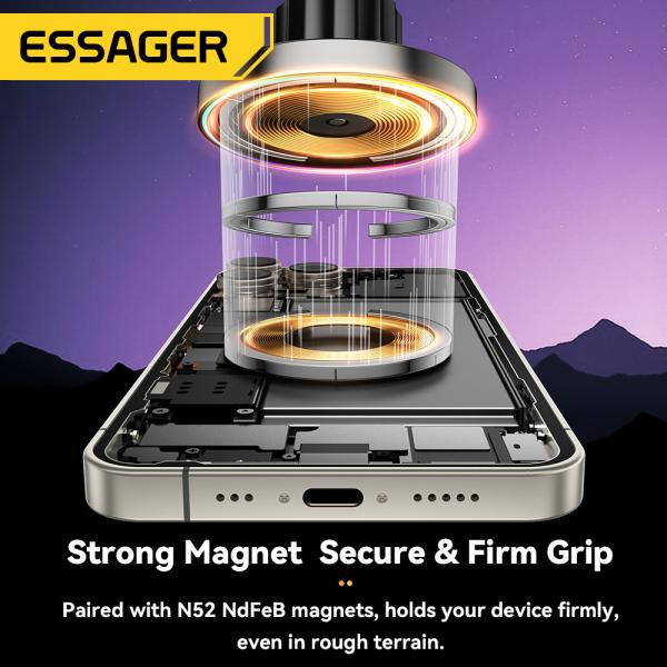ESSAGER ES-ZJ31 Luftlüftmagnetische Mobiltelefon-Halter für Mobiltelefone für Fahrzeuge