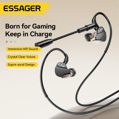 Cina ESSAGER G62 in Ear USB Tipo C Jack Aux 3.5mm Auricolari in vendita