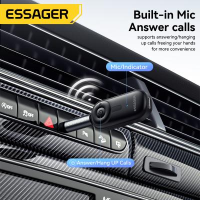 Cina Adattatore ricevitore Bluetooth wireless audio 3.5mm ESSAGER ES-BT14 in vendita
