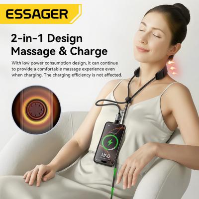 China ESSAGER ES-X72 Cable USB C de Carga y Masaje 2 en 1 5A PD 100W Cable de Datos Tipo C a Tipo C con Masaje en venta
