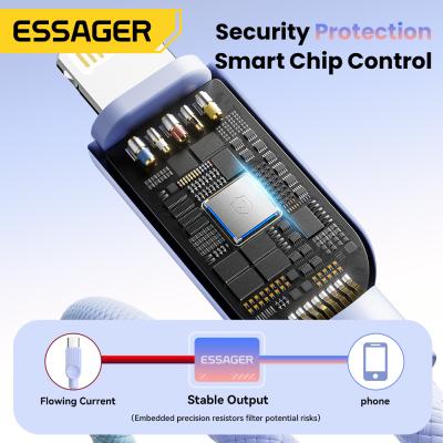 China ESSAGER ES-X73 Iphone Charger Cable USB C To Lightning For 13 14 11 12 Pro Max for sale