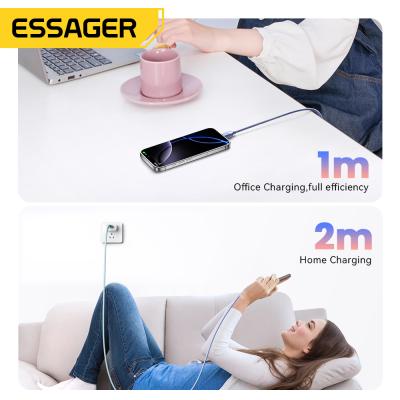 China ESSAGER ES-X73 Iphone Charger Cable USB C To Lightning For 13 14 11 12 Pro Max for sale