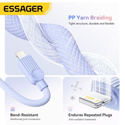 China ESSAGER ES-X73 Iphone Charger Cable USB C To Lightning For 13 14 11 12 Pro Max for sale