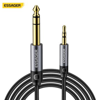 Cina Cavo audio Essager ES-YP26 da 3.5mm maschio a 6.5mm maschio per altoparlanti, amplificatori, chitarre, mixer in vendita