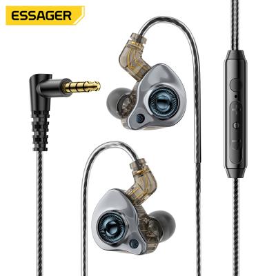 Cina ESSAGER S25 Earphone con microfono con cavo per giochi da 3,5 mm in vendita