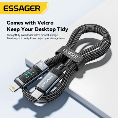 中国 ESSAGER ES-X47 1m 2m PD29W ワイヤレス 帯状 携帯USB C ライトニングケーブル 急速充電 販売のため