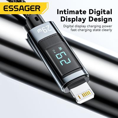 中国 ESSAGER ES-X47 1m 2m PD29W ワイヤレス 帯状 携帯USB C ライトニングケーブル 急速充電 販売のため