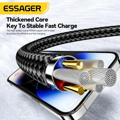 中国 ESSAGER ES-X47 1m 2m PD29W ワイヤレス 帯状 携帯USB C ライトニングケーブル 急速充電 販売のため