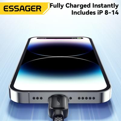 中国 ESSAGER ES-X56 1M PD 29W 3A 高速充電 Type C to L マグネットデータケーブル (iPhone用) 販売のため