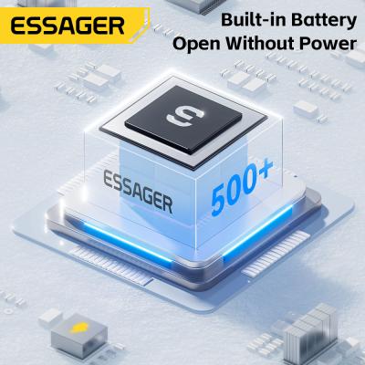 Cina ESSAGER A6 Supporto per telefono da auto con caricatore wireless 15W universale a 360° per bocchetta dell'aria in vendita