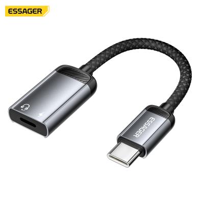Essager ES-YP27 Usb Type C To Lightning iPhone Audio Converter Charger Adapter Cable