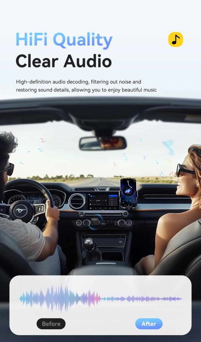 Close-up of ESSAGER ES-BT17 control buttons