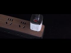 ESSAGER ES-CD45 serie 2 poorten 33W USB-A muuroplader USB-C snellader