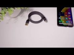 TPE USB A To USB C Magnetic Data Cable 100W 1m ESSAGER ES-X53 Series