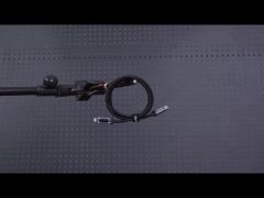 ESSAGER ES-X64 Series 7A LED Display USB Charing Data Cable USB to Type C