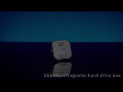ESSAGER ES-YP01 100W 10Gbp USB 3.2 Disco Rígido Externo de Alumínio Tipo C Magnético Nvme 2230 M.2 SSD HDD Enclosure