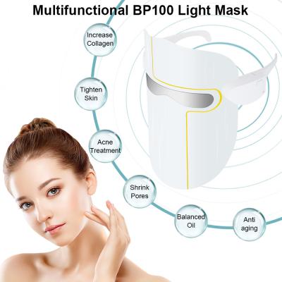 Cina Terapia leggera blu rossa della maschera di protezione LED per Ance/antinvecchiamento ricaricabili in vendita