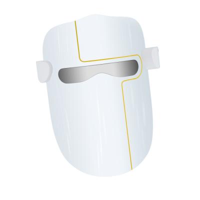 Cina Maschera leggera facciale di terapia BU100, maschera gialla blu rossa 3.7V di bellezza del LED in vendita