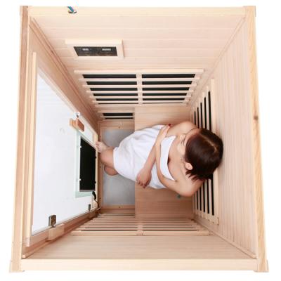 Cina Persona infrarossa di legno della stanza una di sauna per la terapia infrarossa di ringiovanimento in vendita