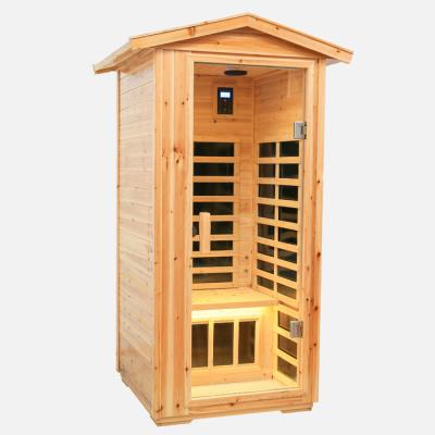 Cina Vecchio bagno turco della persona della stanza una di sauna dell'ABETE di Preminum con il tetto in vendita