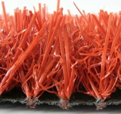 China PP & PE grass yarn 25mm height Dtex 9500 HIGH DENSITY 21000 2m or 4m width 25m length kindergarten colorful runway for sale