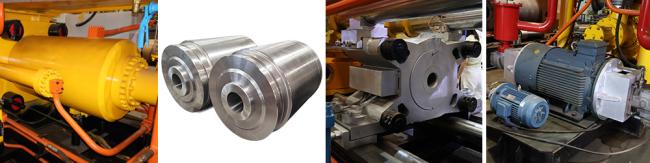 600T Hydraulic Aluminum Extrusion Machine in operation