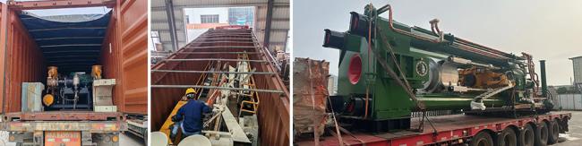 Hydraulic Copper Extrusion Press Machine ready for shipment