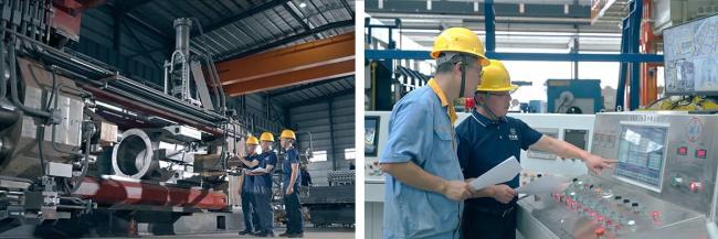Aluminum Extruder service