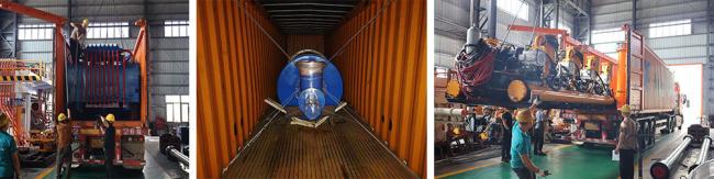 2500T Aluminum Extrusion Line ready for shipment