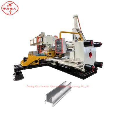 China Saving Type Servo Motor Aluminium Extruder for Aluminum Extrusion Line for sale