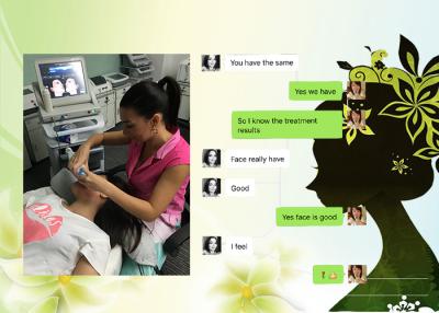 China High Intensity Focused Ultrasound HIFU face lift beauty machine using high tech  with 4 treatment haeds for sale