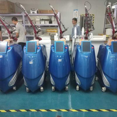 China Beautiful Blue one PICO SECOND Nd:YAG laser  for tattoo removal,  Ota removal machine for sale
