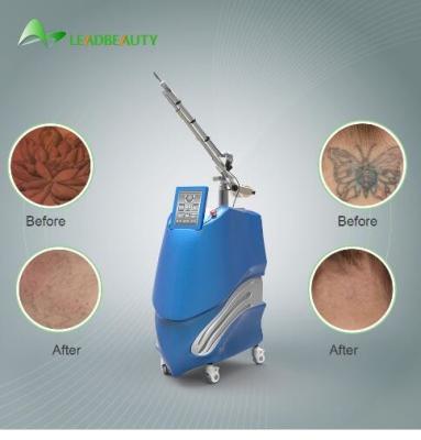 China Q-switched 1064nm/532nm PICOSURE laser tattoo removal beauty equipment for sale