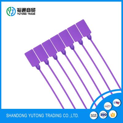 China one time use Lock Seal YTPS002 Security Bag Plastic Seal in different colors for sale