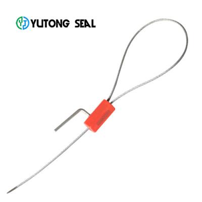 China Tamper Proof metal 1.8mm wire rope security seals hexagonal cable seal for sale