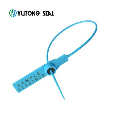 China iso17712 High Security Plastic Tamper Proof sealswith logo barcode numbers for sale
