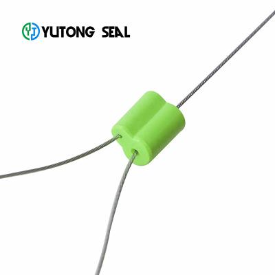 China tamper proof cable seal security baggage seals Truck door hexagonal cable lock for sale