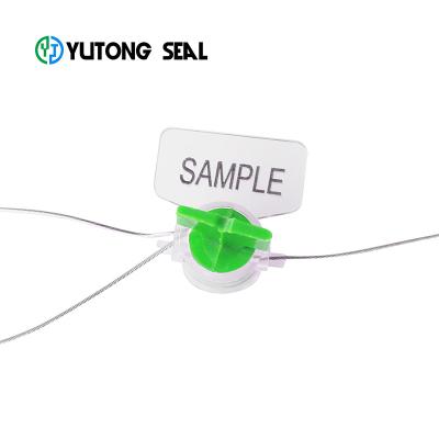 China twist safety meter seal, security meter seal lock with barcode for water meter for sale