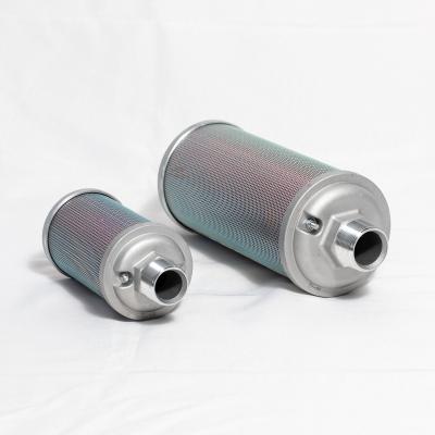 China Aluminum Alloy Air Dryer Muffler G1/2' Paper Medium Non Corroding for sale