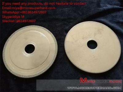 China Electroplated diamond grinding wheel for non-ferrous industry application miya@moresuperhard.com for sale