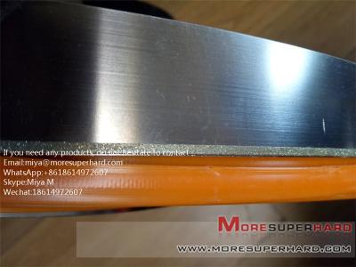 China Electroplated Diamond Band Saw Blades for Quartz Glass miya@moresuperhard.com for sale