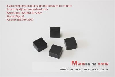 China Solid CBN inserts SNMN120612 for turning hard steel cast iron miya@moresuperhard.com for sale