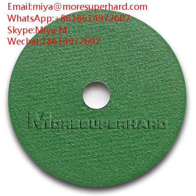 China green cut off wheel , cutting disc for stainless steel, general steel miya@moresuperhard.com for sale