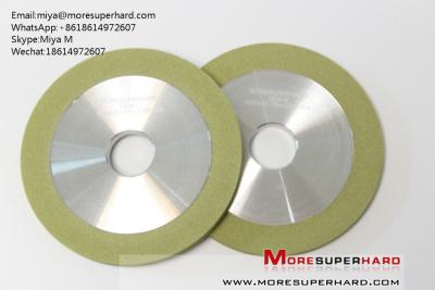 China 1A1 vitrified bond diamond grinding wheel for ceramic for pcd tools miya@moresuperhard.com for sale